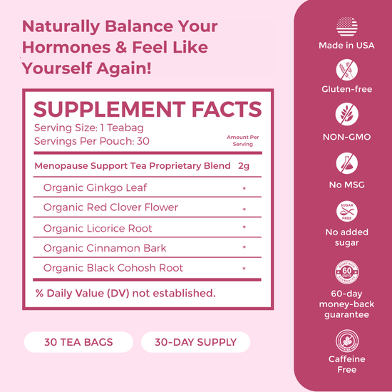 VoomVaya's Menopause Support Tea